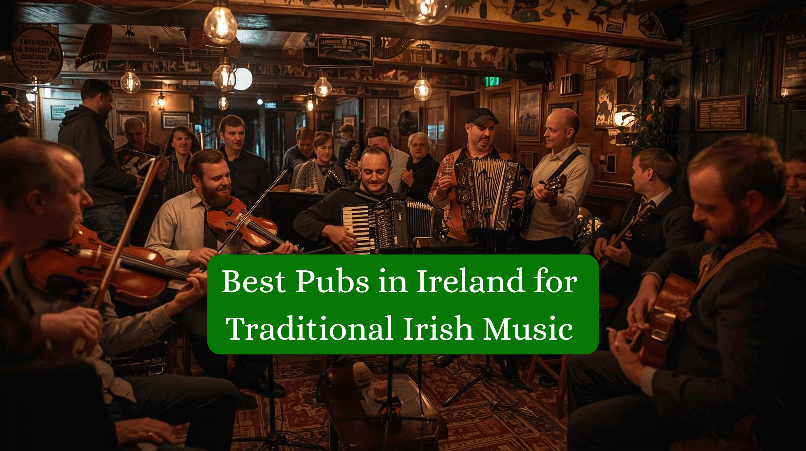 10 Best Pubs in Ireland for Traditional Music & Craic!